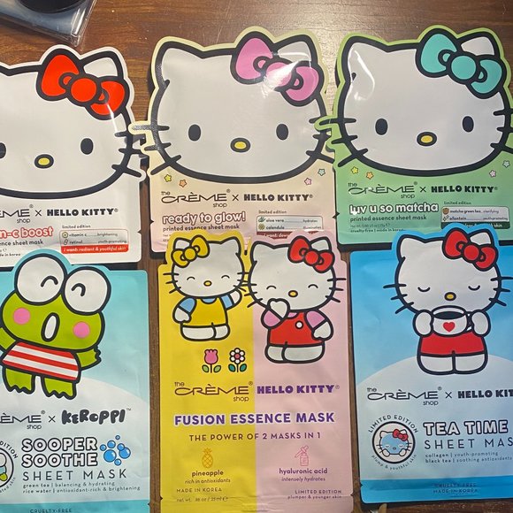 Makeup | The Creme Shop Hello Kitty Sheet Masks You Choose | Poshmark